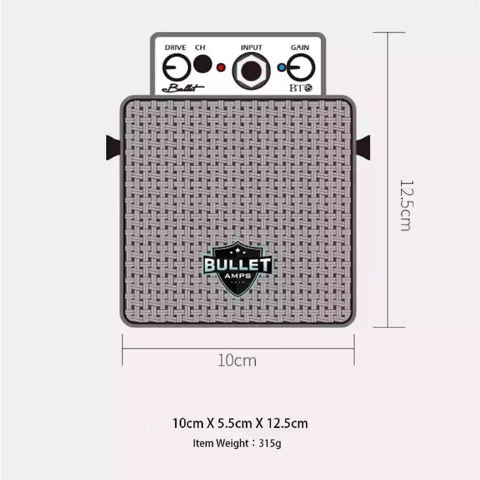 BULLET Mini Robot Nomade 5W | Fuzz Bayonne
