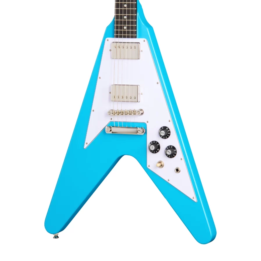 EPIPHONE Flying V 70s Maui Blue | Fuzz Bayonne
